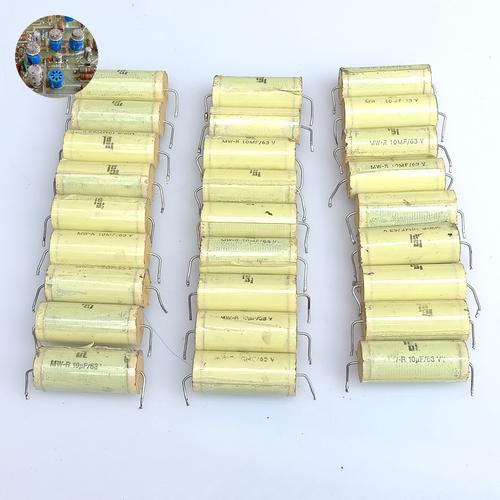 Jual Capacitor axial ICEL MW-R 10MF ( 10uF ) 63V / Kapasitor non polar ...