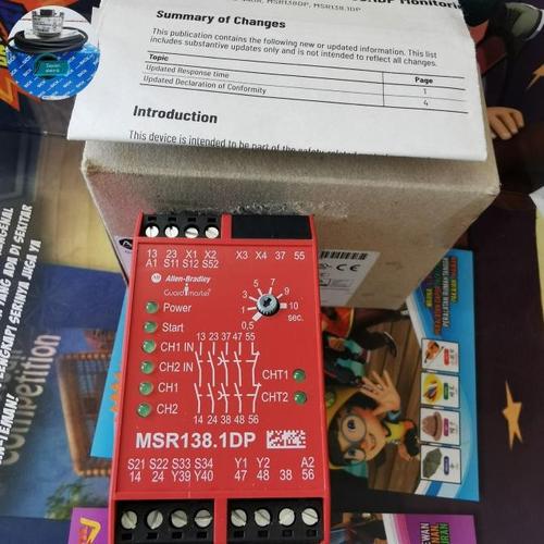 Jual Allen Bradley Safety Relay Msr138.1Dp,24Vac/Dc | Rockwell ...