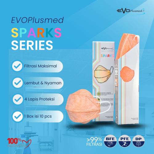 Promo Masker medis Evo plusmed 4ply Sparks - Cute Pink - Kota Cimahi ...