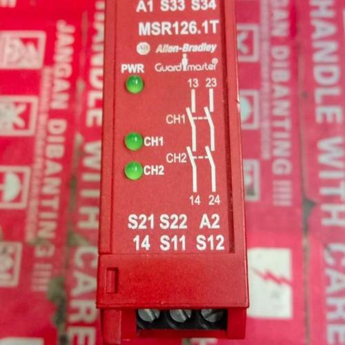 Jual Allen Bradley Safety Relay Msr126.1T | Rockwell Automation - Kota ...