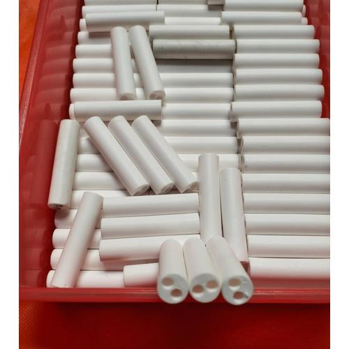 Jual Ceramic Isolator Thermocouple 2 lubang / Termokopel Keramik Tahan ...
