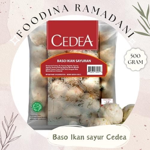 Jual BASO FISH Bakso Ikan Sayuran - Cedea [ 500gr ] Harga Per BKS ...