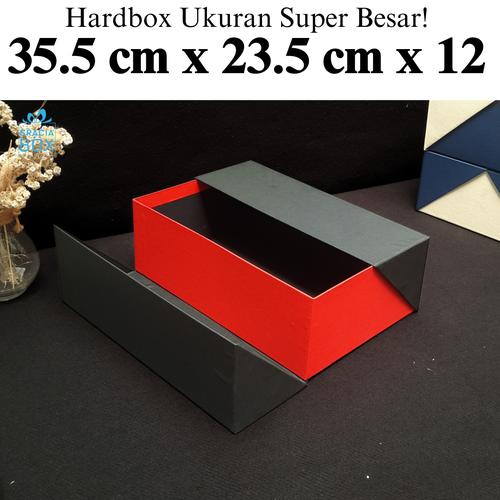Jual BOX HAMPER - HARDBOX - KOTAK KADO - ukuran 35.5 cm x 23.5 cm x 12 ...