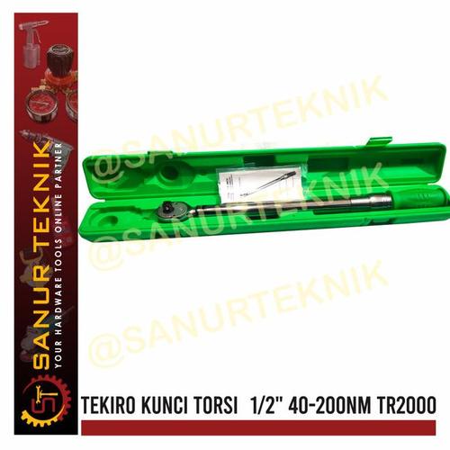 Jual US Kunci Torsi / Kunci Momen / Torque Wrench TEKIRO 1/2" 40-200Nm TR2000 - Kota Surabaya ...
