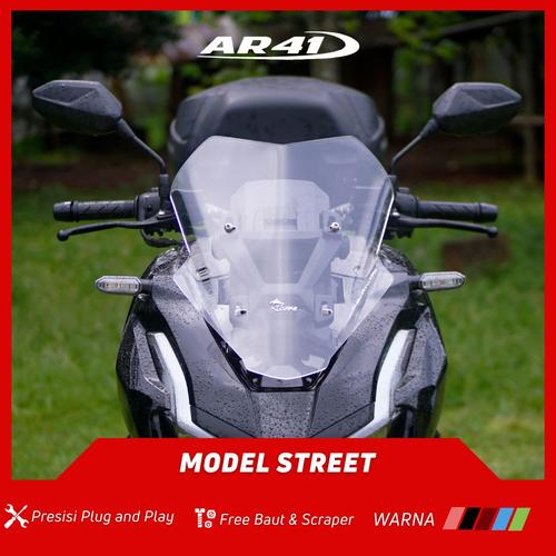 Jual Windshield visor adv 150 160 Model STREET Winshield ADV STREET ...