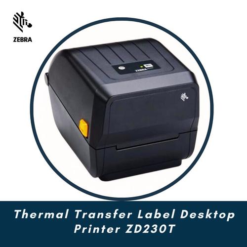 Jual Zebra ZD230 Thermal Transfer Label Desktop Printer ZD230T PRINTER ...