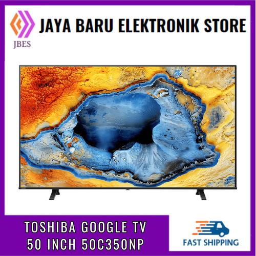 Promo Toshiba 50C350NP Google TV 4K 50 Inch C350NP w/ Dolby Vision ...
