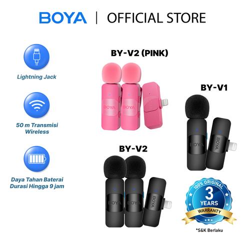 Jual Boya [Official Store]BY-V1/V2 Ultra-Compact 2.4Ghz Wireless ...