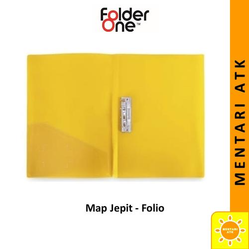 Jual Map Jepit F4 / Clip File FC Folderone - Kuning - Jakarta Selatan ...