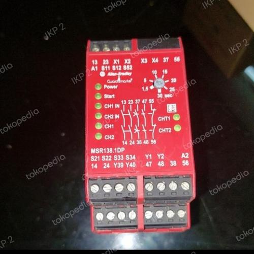 Jual Allen-Bradley Msr138.1Dp Safety Relay 24Vdc 440R-M23092 | Rockwell ...
