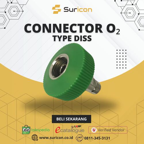 Jual Connector / Probe / Adapter Oxygen / Oksigen Type DISS - Kota ...