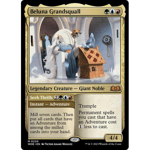 Jual MTG | Magic The Gathering | WOE | Beluna grandsquall // Seek ...
