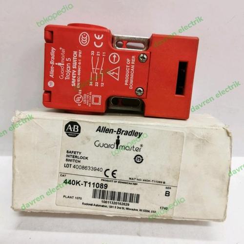Jual Allen Bradley Safety Interlock Switch 440K-T11089 | Rockwell ...