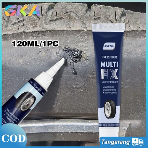 Jual 120ml Lem Perbaikan Retak Ban Car Tire Repair Glue Adhesive Lem ...