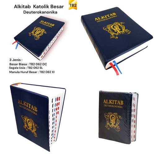 Jual Aneka Alkitab Katolik Deuterokanonika Kristen Protestan Sampul ...