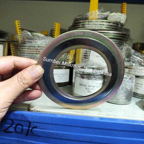 Jual SWG JIS 20K Carbon Steel ( Spiral Wound Gasket CS JIS 20K ) 21/2 ...