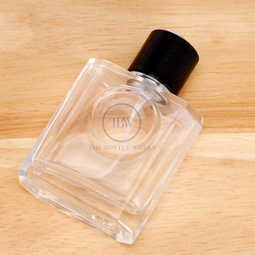 Jual TBW Perfume Bottle Glass Square with sticker PBG-61 50ml / botol ...