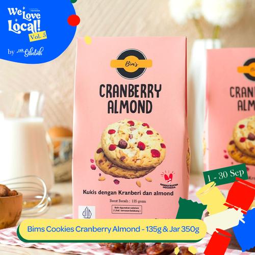 Promo Bims Cranberry Almond Cookies - Kukis dengan Kacang Badam | Sweet ...