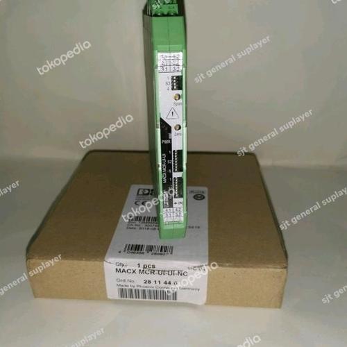 Jual Macx Mcr-Ui-Ui 2811284 Macx Ui-Ui-Nc 2811446 12-24Vdc Phoenix ...
