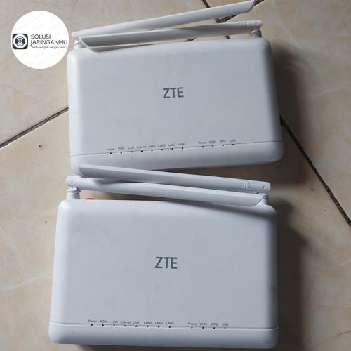 Jual Modem ONT GPON ZTE Dualband F670L Port Hijau/Biru - PLAY PORT IJO ...