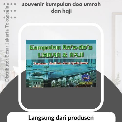 Jual souvenir kumpulan doa umrah dan haji at taqwa | Buku bacaan agama ...