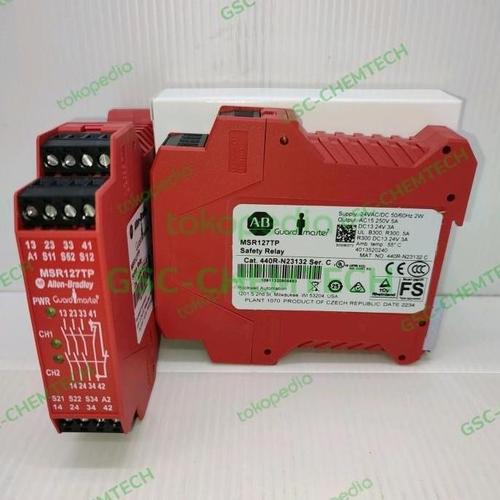Jual Ready Stock Allen-Bradley Safety Relay Msr127Tp 24Vac/Dc 100 % ...