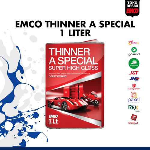 Jual EMCO Thinner A Special Super High Gloss Pengencer Cat Spray Duco ...
