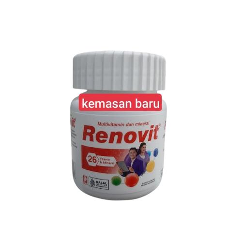 Jual RENOVIT 30 TABLET RENOVIT MULTIVITAMIN - Kota Bogor - Farma Online ...