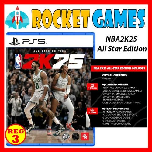 Promo PS5 NBA 2k25 / Nba 2k25 / Nba 2025 / Nba 25 Basket ALL STAR ...