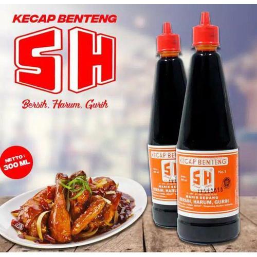 Jual Kecap Manis Benteng SH Khas Tengerang Kemasan Botol 300 ML Best ...