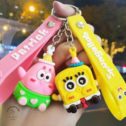 Jual Ganci Gantungan Kunci Spongebob Patrick | Spongebob Patrick ...