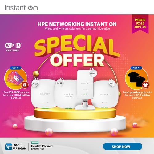 Jual S1t09a Hpe Networking Instant On Ap21 Rw Wi Fi 6 2x2 Dual Radio Ap Ap21 Jakarta Pusat