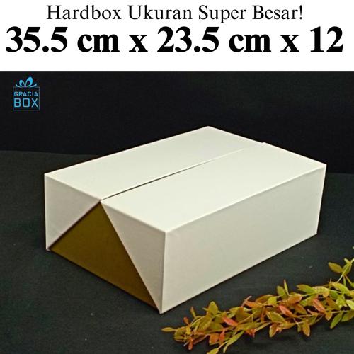 Jual BOX HAMPER - HARDBOX - KOTAK KADO - ukuran 35.5 cm x 23.5 cm x 12 ...