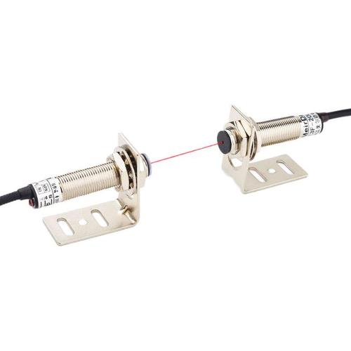 Jual US M12 Beam Laser Sensors 0-20M Visible Light Beam Photoelectric ...