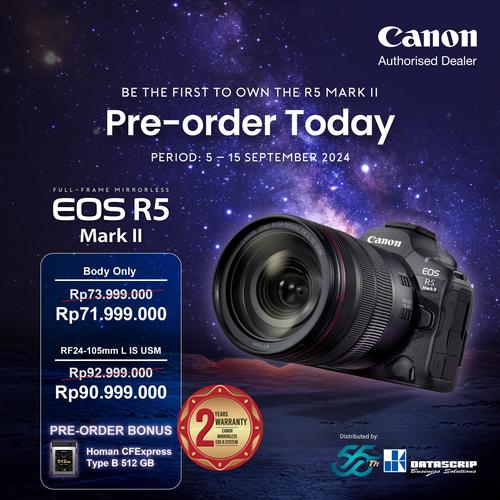 Jual Canon EOS R5 Mark II Body Only / Canon R5 / Canon Eos R5 ii - Body ...