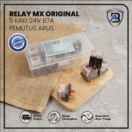 Jual Relay Kaki 5 24V 30/40A 5 Pin Pemutus Arus 87A Original - Jakarta ...