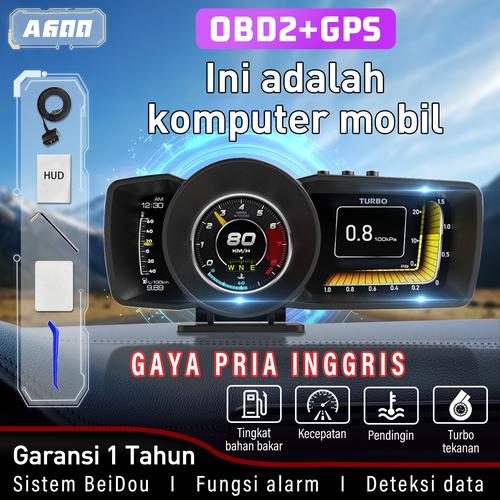 Promo Car Smart Gauge A600 OBD2+GPS HUD Smart Car Layar Display Hd Sistem Kode kesalahan bisa ...