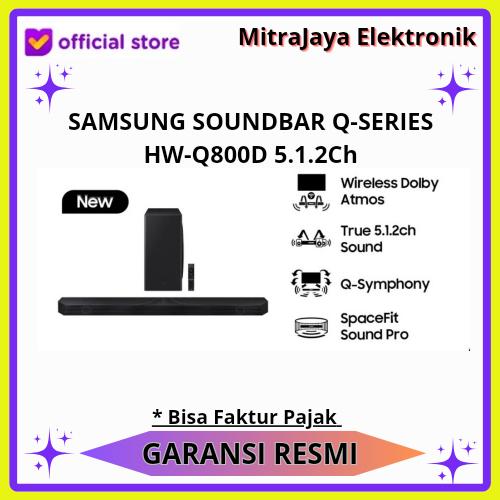 Promo SAMSUNG HW-Q800D SOUNDBAR TRUE 5.1.2CH SOUND WIRELESS DOLBY ATMOS ...