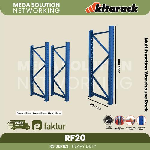 Jual Tiang Rak Gudang Besi RS2020 1sett Frame RF20 - Jakarta Pusat ...