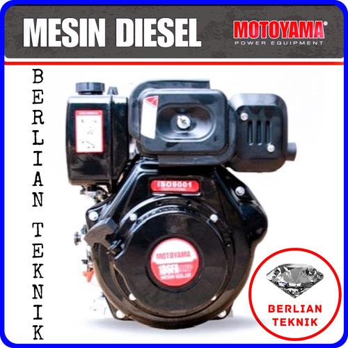 Jual Mesin Penggerak Solar Engine Diesel Motoyama 186 FA / 9 HP ...