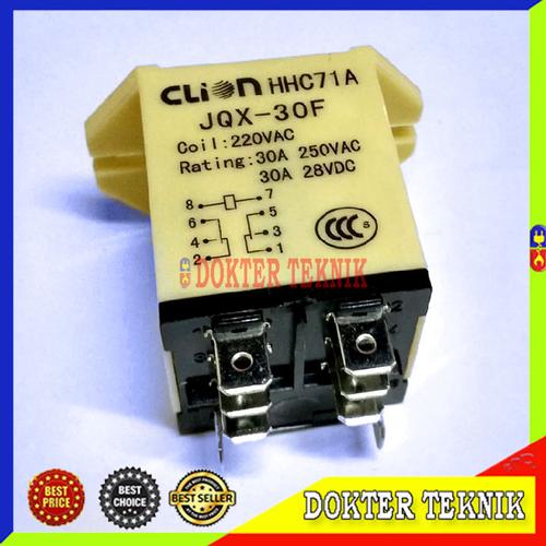 Jual Relay JQX-30F HHC71A AC220V Relay JQX30F HHC71A 220VAC - Kota Bandung - Dokter Teknik ...