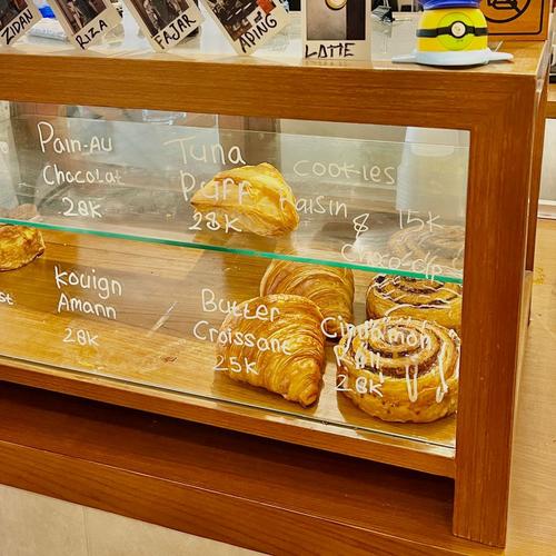 Jual etalase kaca display jualan dagangan tempat rak kue donut 60x50x50 ...