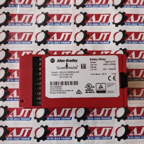 Jual Safety Relay Msr121Rt Minotaur Allen Bradley | Rockwell Automation ...