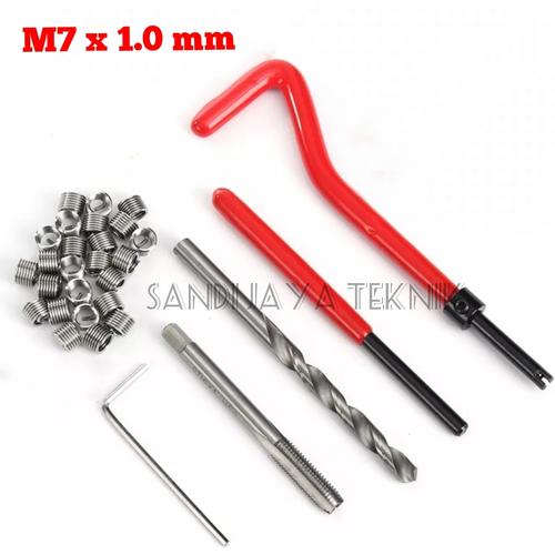 Jual Recoil Helicoil verbos baut kunci 11. Recoil Set m7x1 handle tap ...