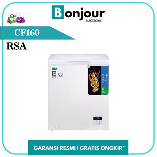 Promo Freezer RSA 144 Liter CF160 Chest Freezer Box 144 L RSA CF160 ...