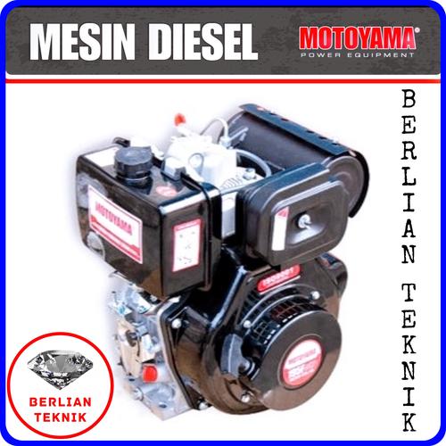 Jual Mesin Penggerak Solar Engine Diesel Motoyama 195 F / 15 HP ...
