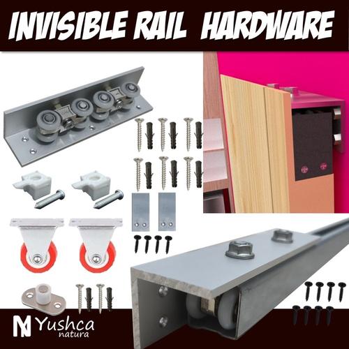 Jual Rel Pintu Geser Industrial, Ghost Door Rail, Invisible Hardware ...