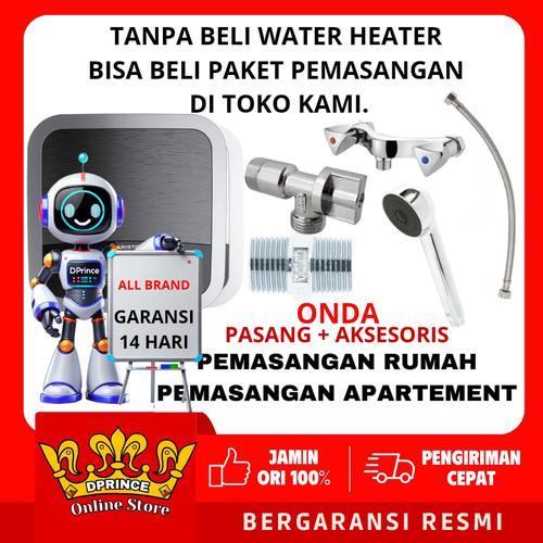 Promo PAKET INSTALASI WATER HEATER PASANG + MATERIAL - PAKET 2, DI ...
