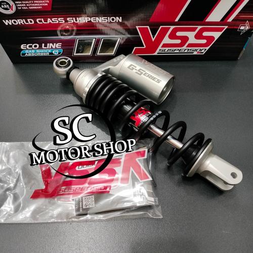 Jual Shock yss G-plus black series 300mm mio - beat - scoopy - vario 110 - full black - Jakarta ...