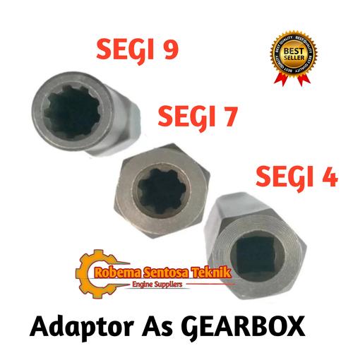 Jual Adaptor Penghubung As Suri GEARBOX Potong Rumput As Segi 4,7,9 ...